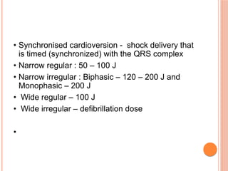 Acls advanced cardiac life support | PPTX