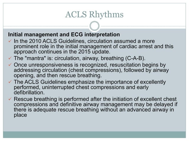 Adult cardiac life support(ACLS) | PPTX | First Aid | Injuries
