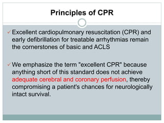 Adult cardiac life support(ACLS) | PPTX