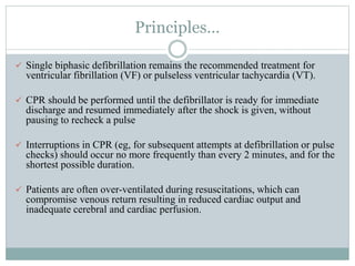 Adult cardiac life support(ACLS) | PPTX