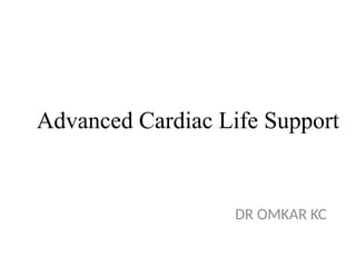 advanced Cardiac life support (ACLS), Shockable -non-shockable rhythm ...