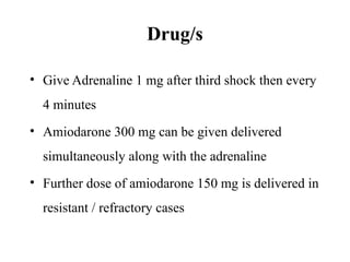 advanced Cardiac life support (ACLS), Shockable -non-shockable rhythm ...