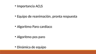 ACLS aha 2024 presentación PowerPoint. Ppt | PPTX