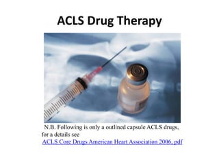 ACLS CE -Part III of III -Defibrillation and ACLS Drug Therpy | PPT