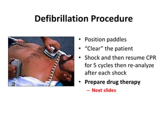 ACLS CE -Part III of III -Defibrillation and ACLS Drug Therpy | PPT