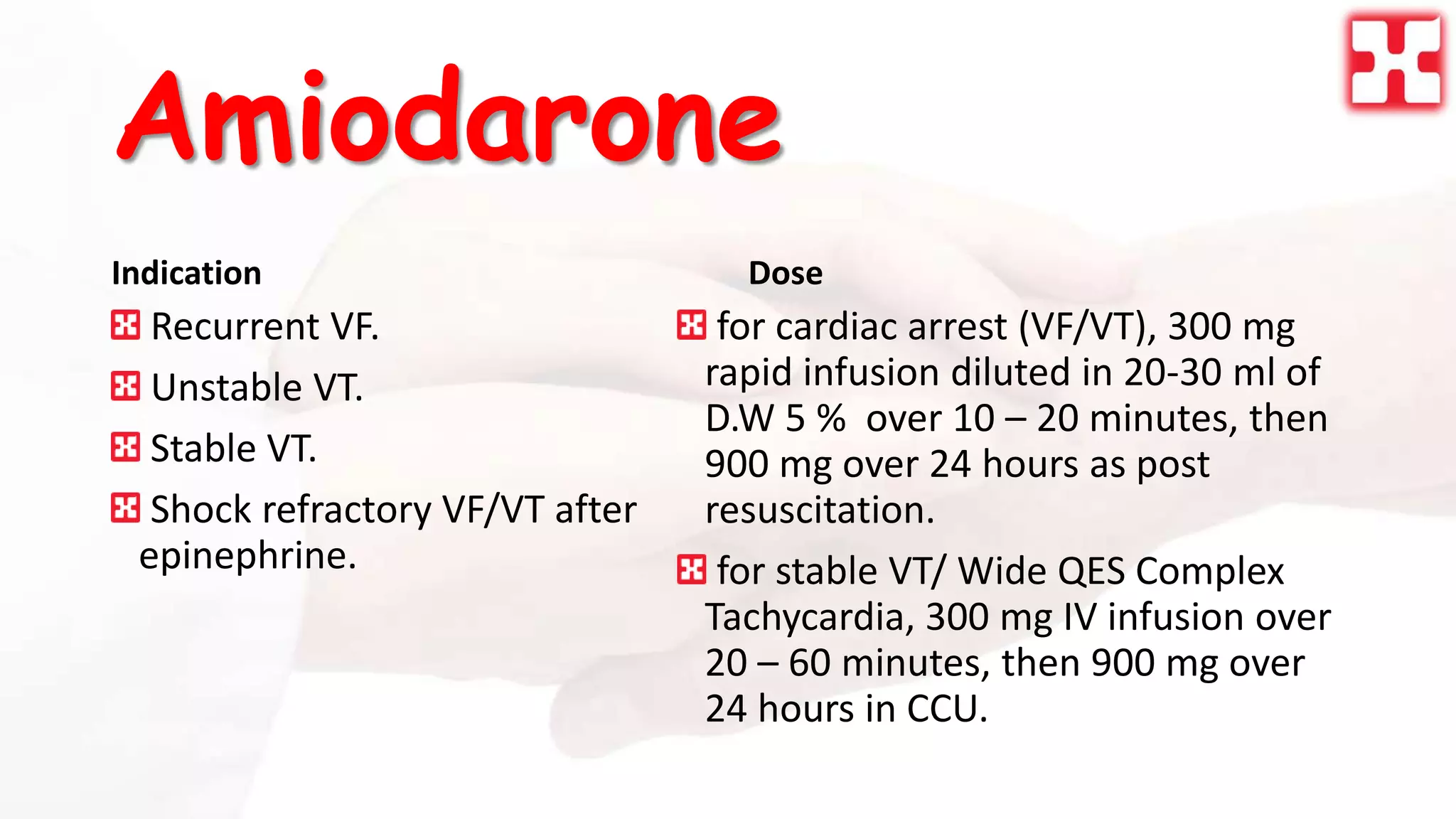 Acls drugs 2014 | PPTX