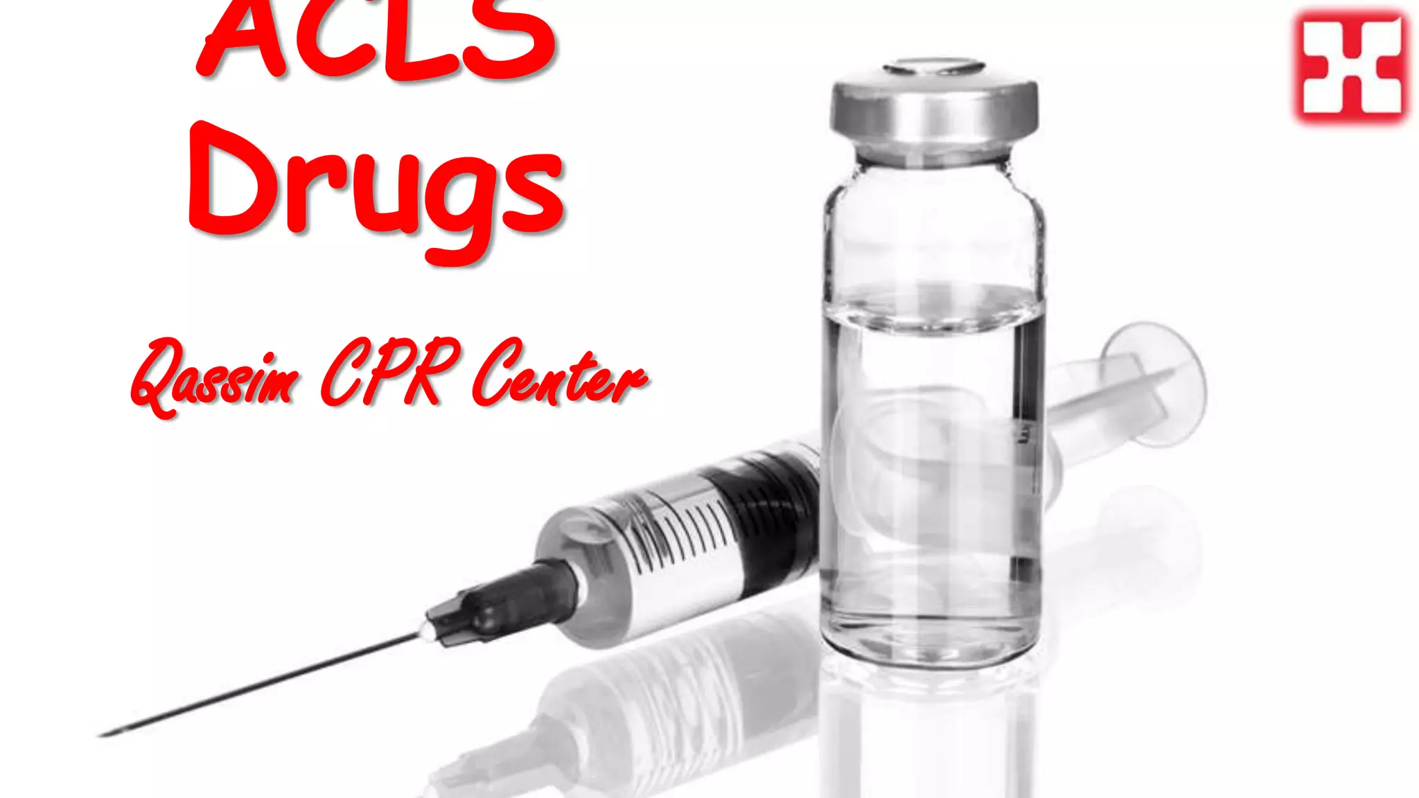 Acls drugs 2014 | PPT
