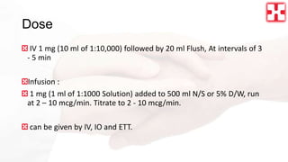 Acls drugs 2014 | PPTX
