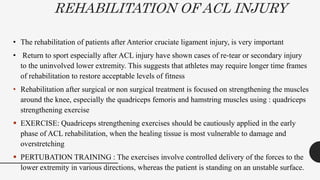 changes in gait pattern after injury and rehabilitation of the Anterior ...