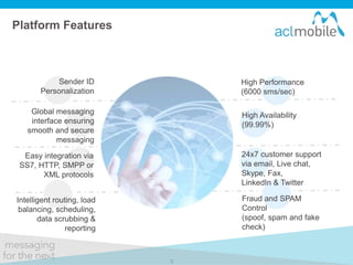 ACL Global SMS Service | PPTX