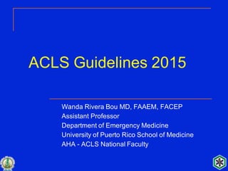 Acls guidelines 2015 | PDF