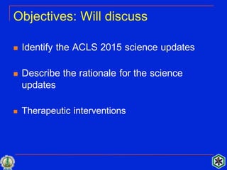 Acls guidelines 2015 | PDF