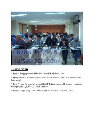 08788 96 99 789 | Materi Pelatihan ACLS PERKI Semarang 2020 | PDF