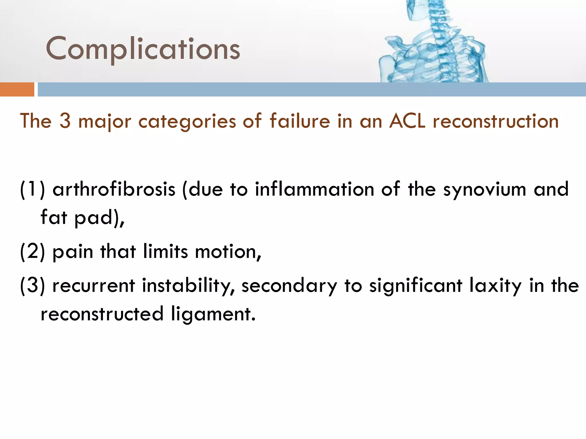 ACL tear | PDF