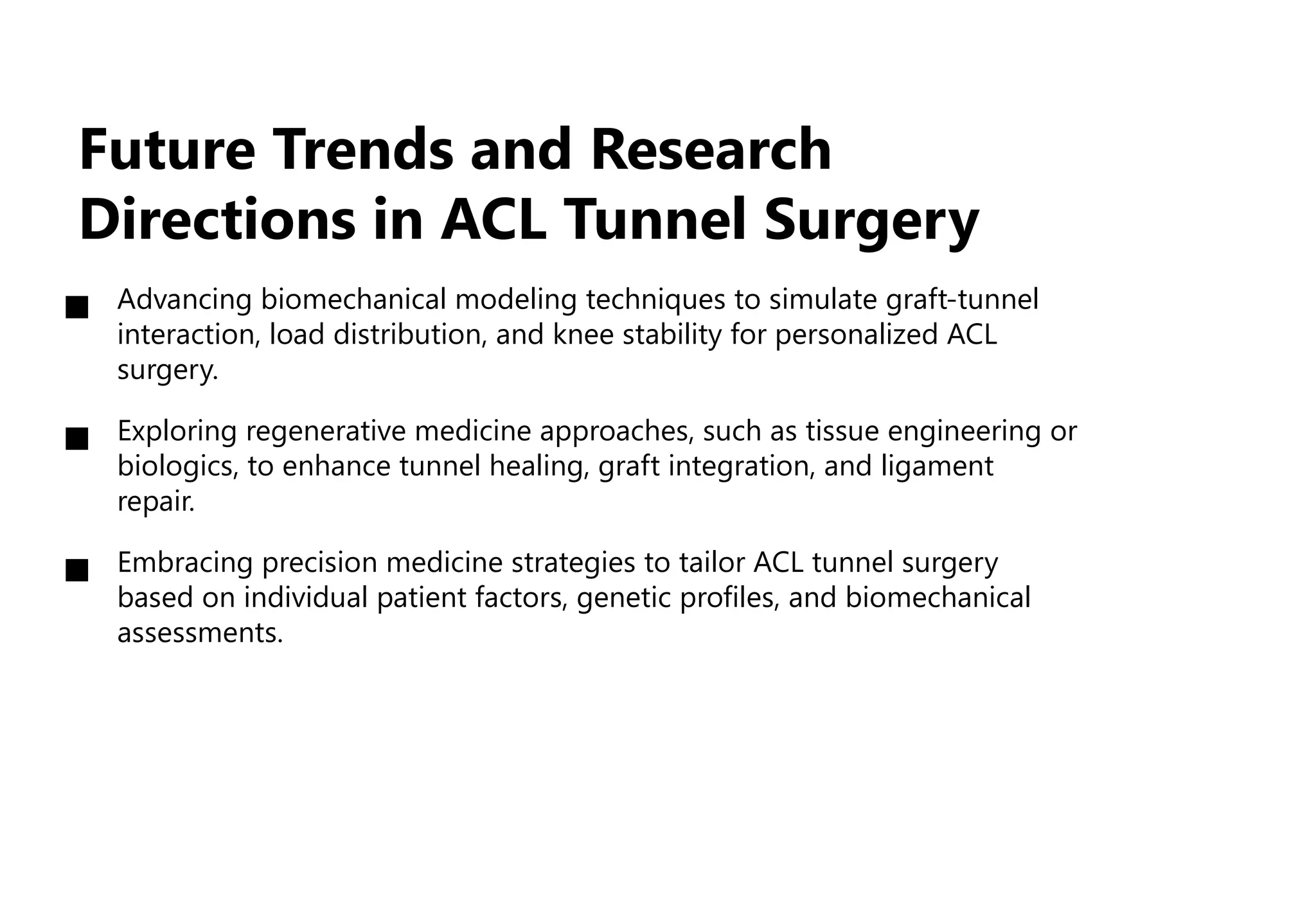 ACL TUNNEL for knee ligamnet surgery.pptx
