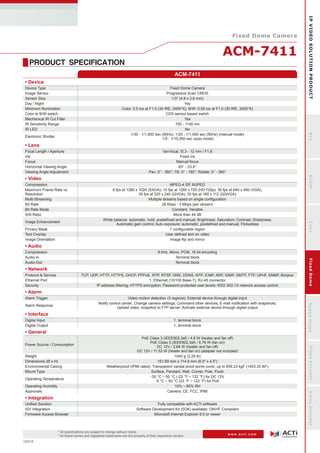 Acm 7411 ds-120516 | PDF