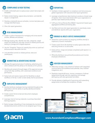 Acm enterprise complianceandriskmanagementsolved-0117-final | PDF