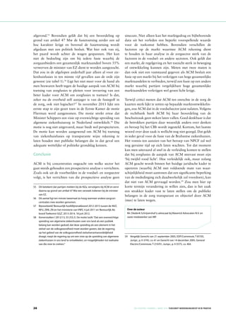 ACM: van beschuit tot zorg (hoe te) meten met twee maten bij fusies met ...