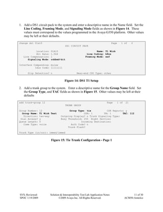 Avaya AMTELCO Infinity Operator Console integration notes | PDF