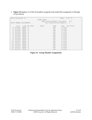 Avaya AMTELCO Infinity Operator Console integration notes | PDF