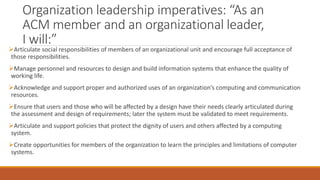 ACM code of ethics | PDF