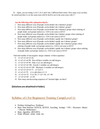 Acm complete syllabus & amp; working process.[ programming Contest ...