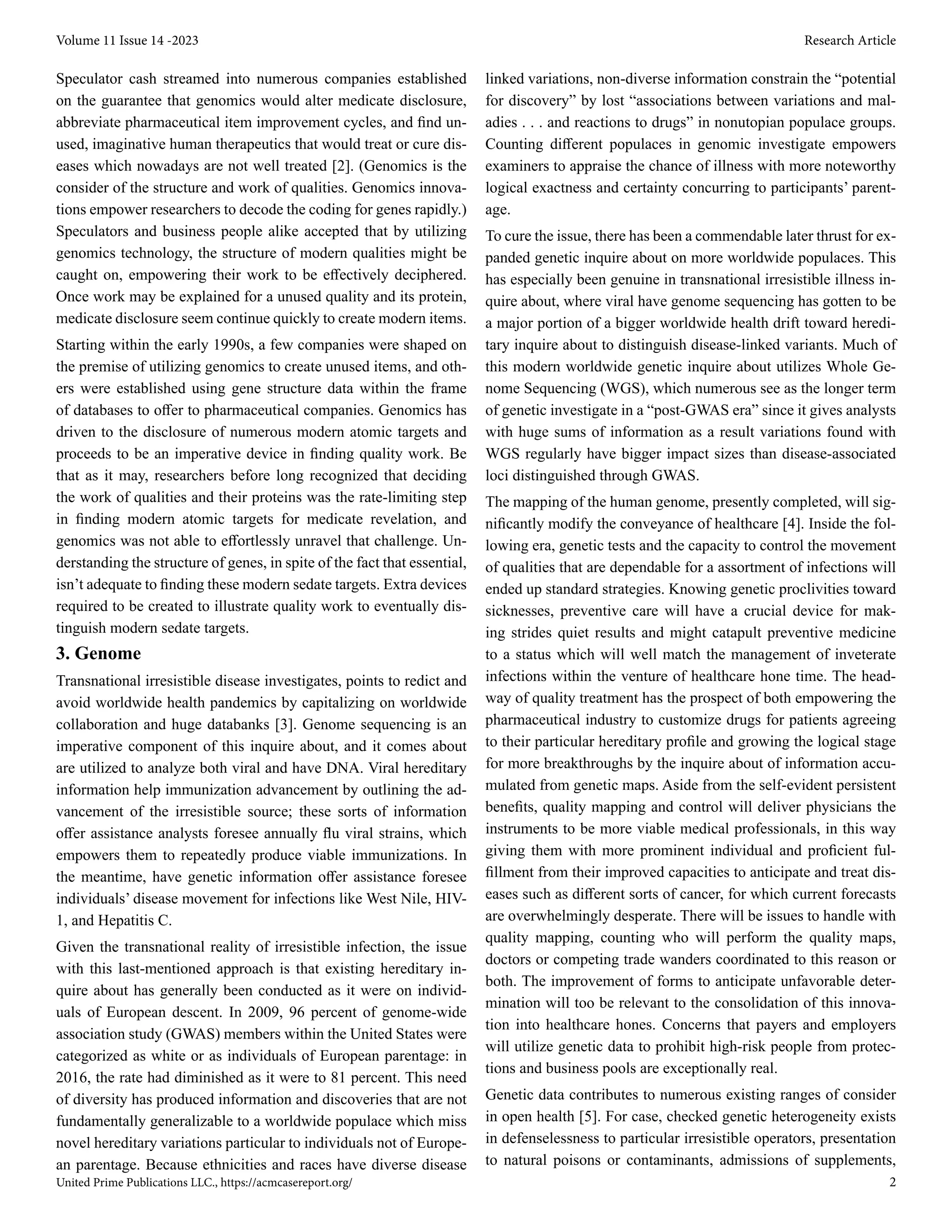 A Few Words about Genome | PDF