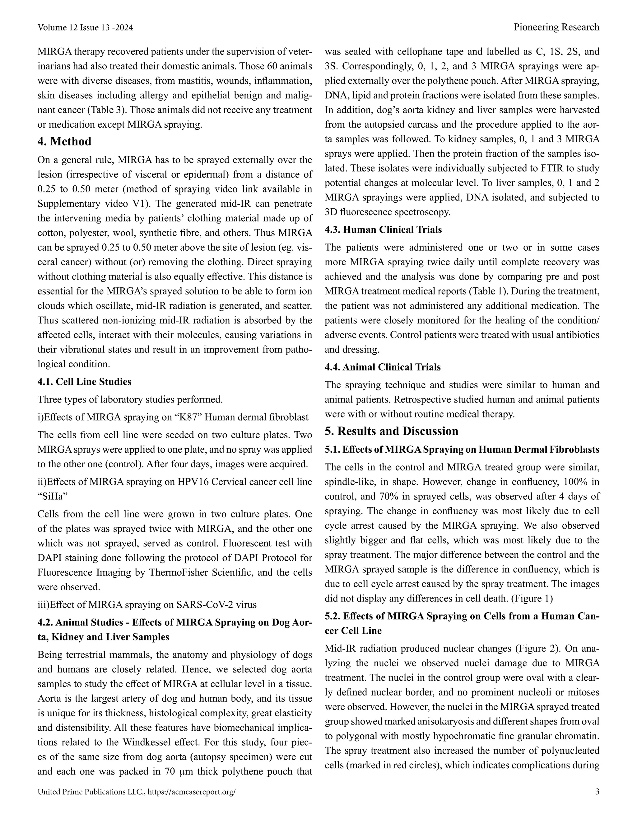 The Invention of the Mid-Infrared Generating Atomizer and its Human and ...