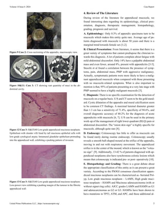 Appendiceal Mucocele: Management of This Rare Entity Cases Report and ...