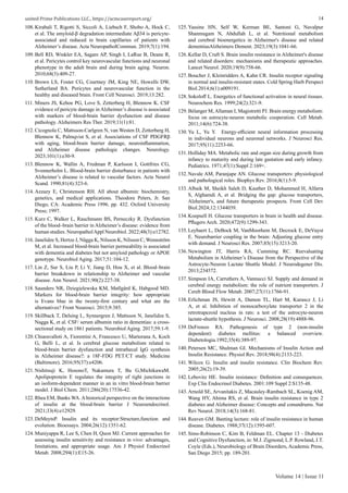 Spotlight on the Pathophysiological Trajectories Linked toAlzheimer’s ...