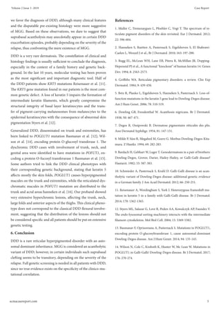 Keratin 5 Mutation in a Bulgarian Family with Dowling - Degos Disease ...