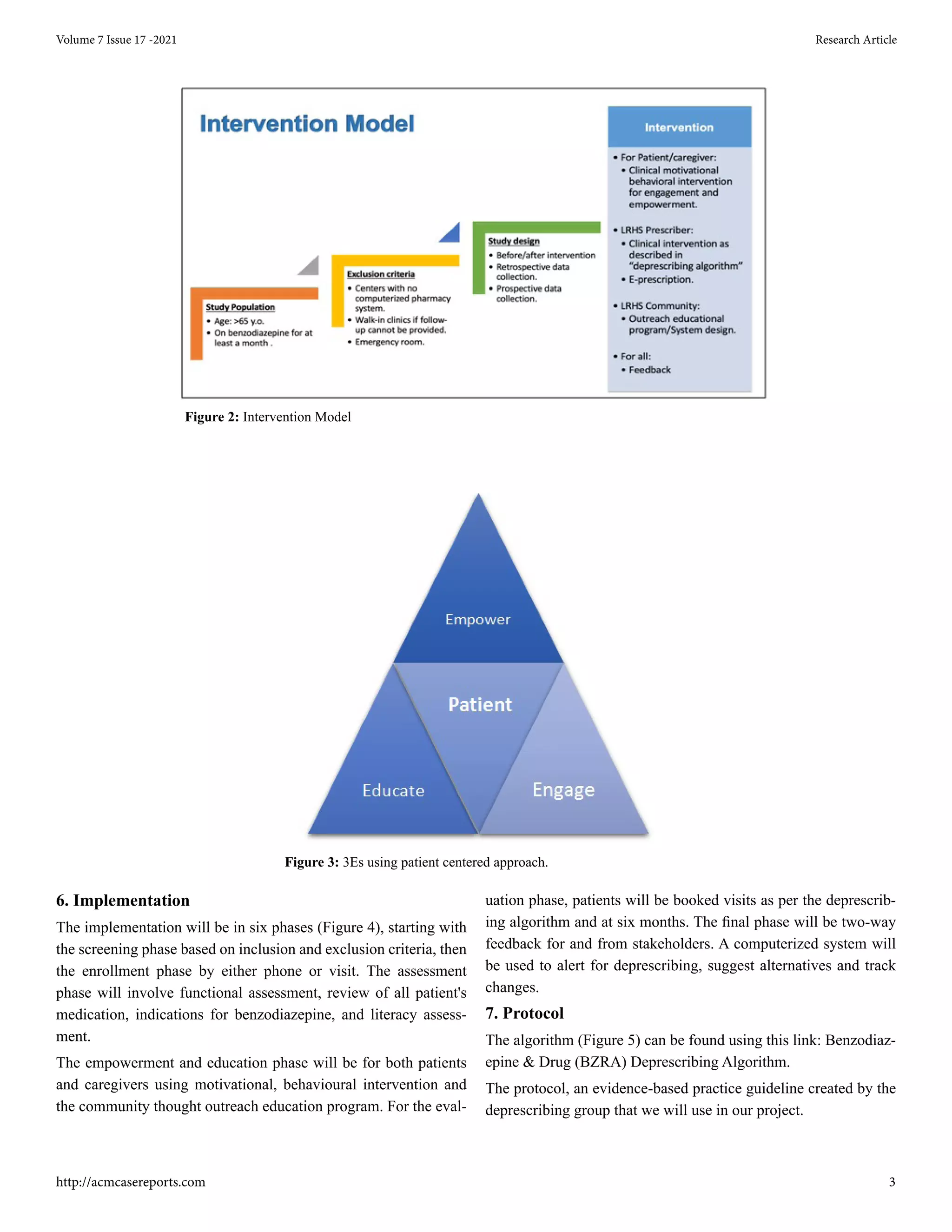 Deprescribing of Benzodiazepines in the Elderly Using A 3Es Model: A ...