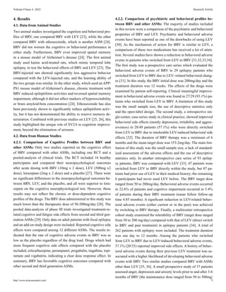 Neuropsychiatric Profiles of Brivaracetam: A Literature Review | PDF