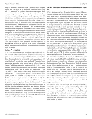 Walking rehabilitation using Hybrid Assistive Limb and C-Brace for an ...