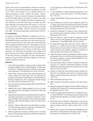 GeneXpert MTB/RIF: A Useful Tool for Rapid and Accurate Diagnosis of ...