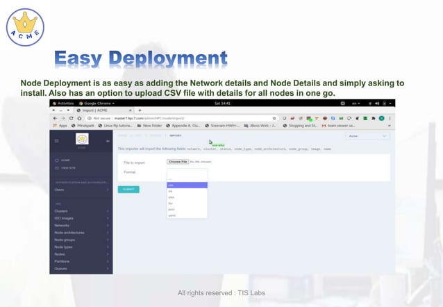 ACME 2.0 ---- New Generation HPC management | PPT