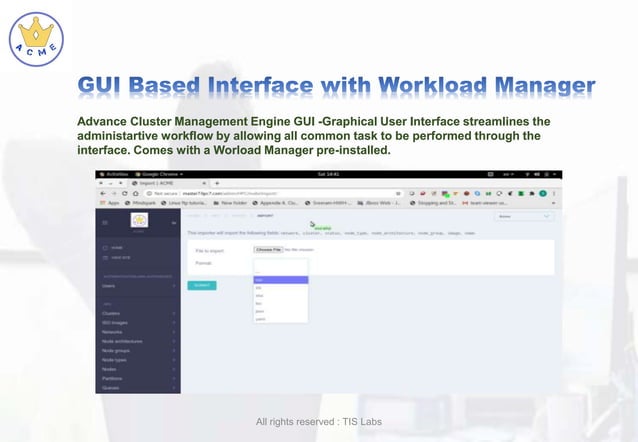ACME 2.0 ---- New Generation HPC management | PPT