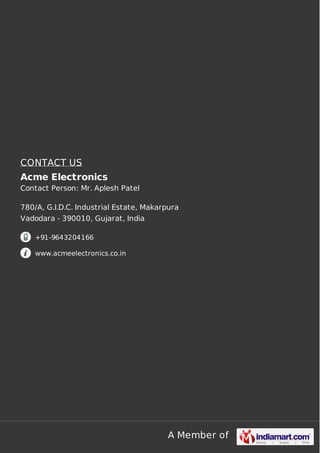 Acme electronics | PDF