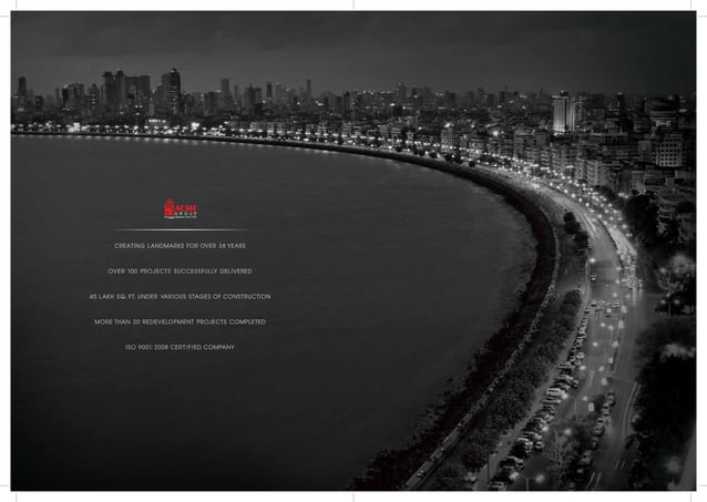 Acme boulevard Andheri Mumbai - Information brochure | PPT