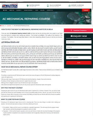 AC MECHANICAL REPAIRING COURSE .pptx