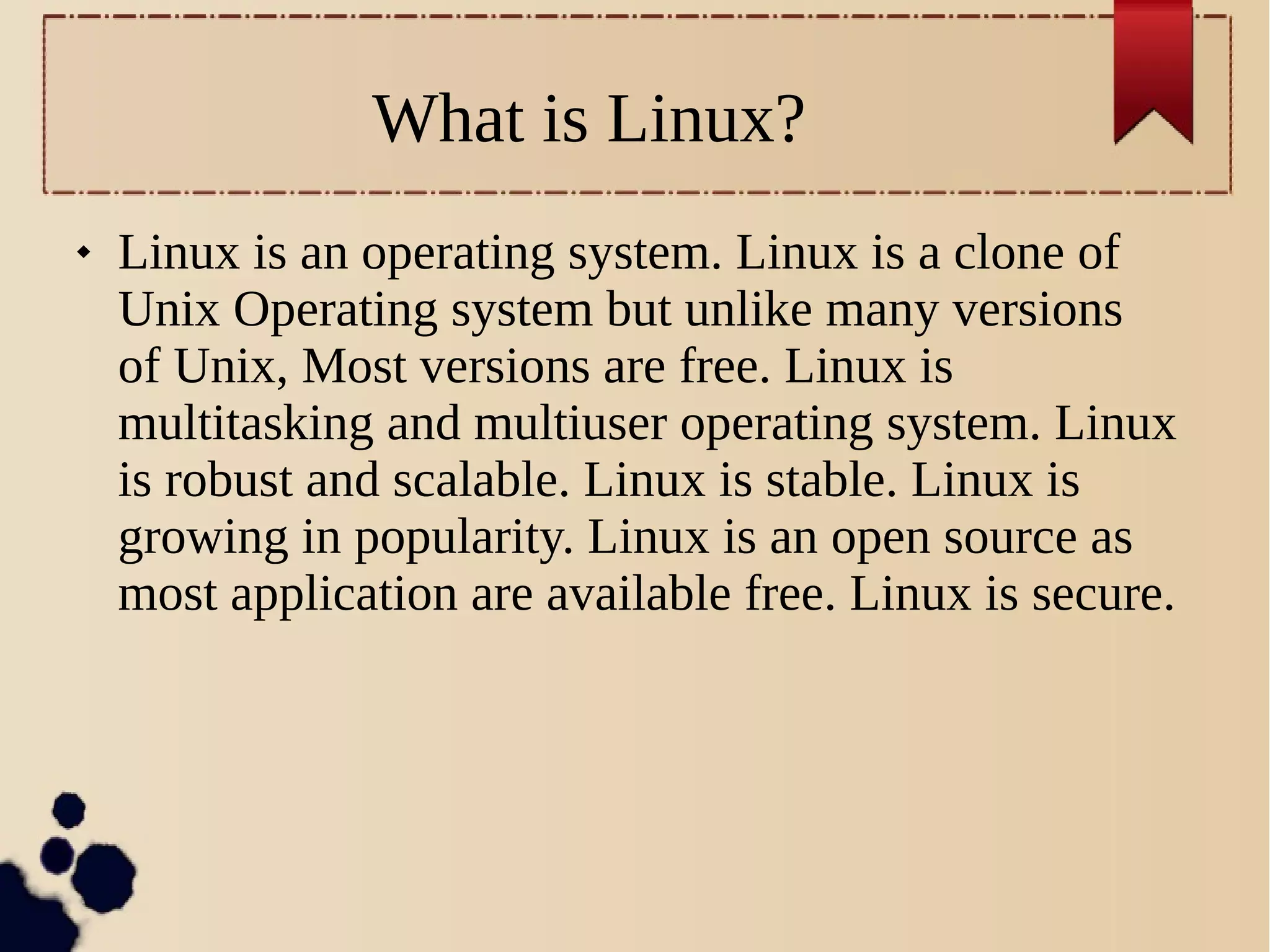 Acme linux presentation | PPT