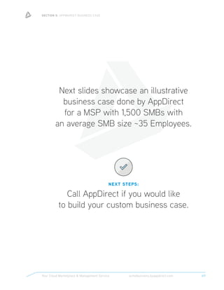 AppDirect Business Case (MSP) | PDF | Cloud Computing | Internet