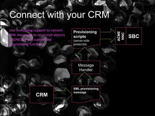 Acme Packet Provisioning Framework | PPTX