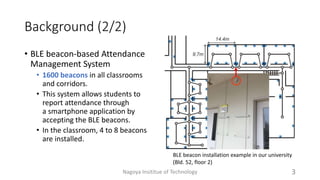 Global Map Matching using BLE Beacons for Indoor Route and Stay ...