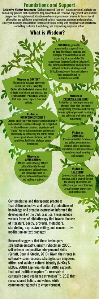 Collective Wisdom Emergence (CWE): A Communal-Contemplative Practice ...