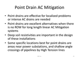 Presentation: AC Mitigation Case Histories | PDF | Physics | Science