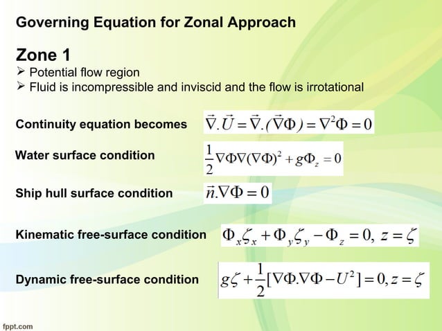 Computation Of Hydrodynamic Characteristics Of Ships Using Cfd Ppt
