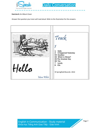 Chapter 11 unit 3. i'm listening to... | PDF