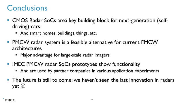 A CMOS 79GHz PMCW radar SOC | PPT