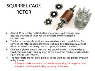 PRINCIPLES OF AC MOTORS AND THEIR TYPESS | PPTX